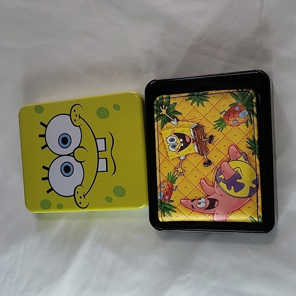 Buckle-Down | Other | Spongebob Wallet With Tin Box | Poshmark